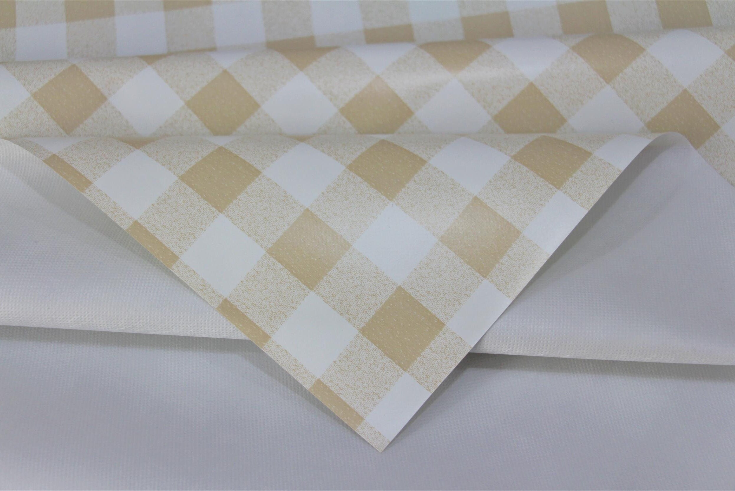 Scotch Plaid PVC Tablecloth, Plaid Patterned Oilcloth, Washable Dining ...
