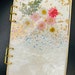 A5 Hand Made Resin Notebook With Flowers - Etsy