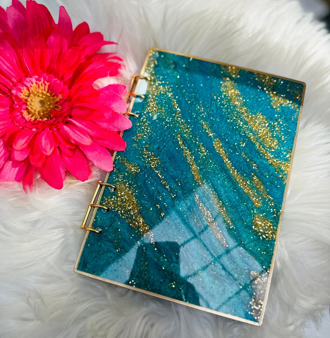 A5 Hand Made Resin Notebook - Etsy