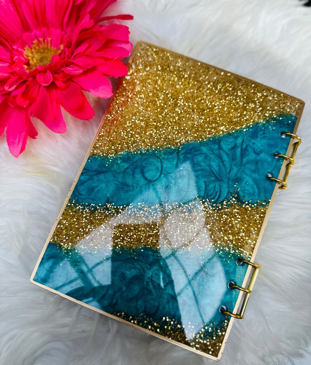 A5 Hand Made Resin Notebook - Etsy