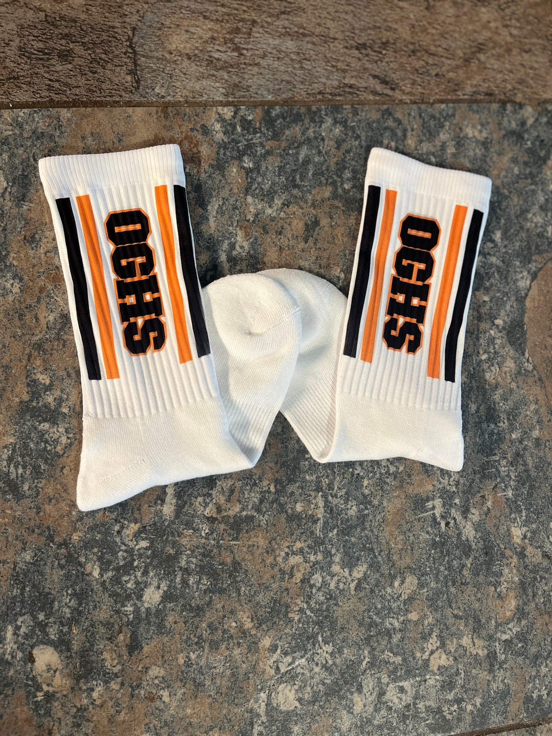 Custom Cheer/ Spirit Socks - Etsy
