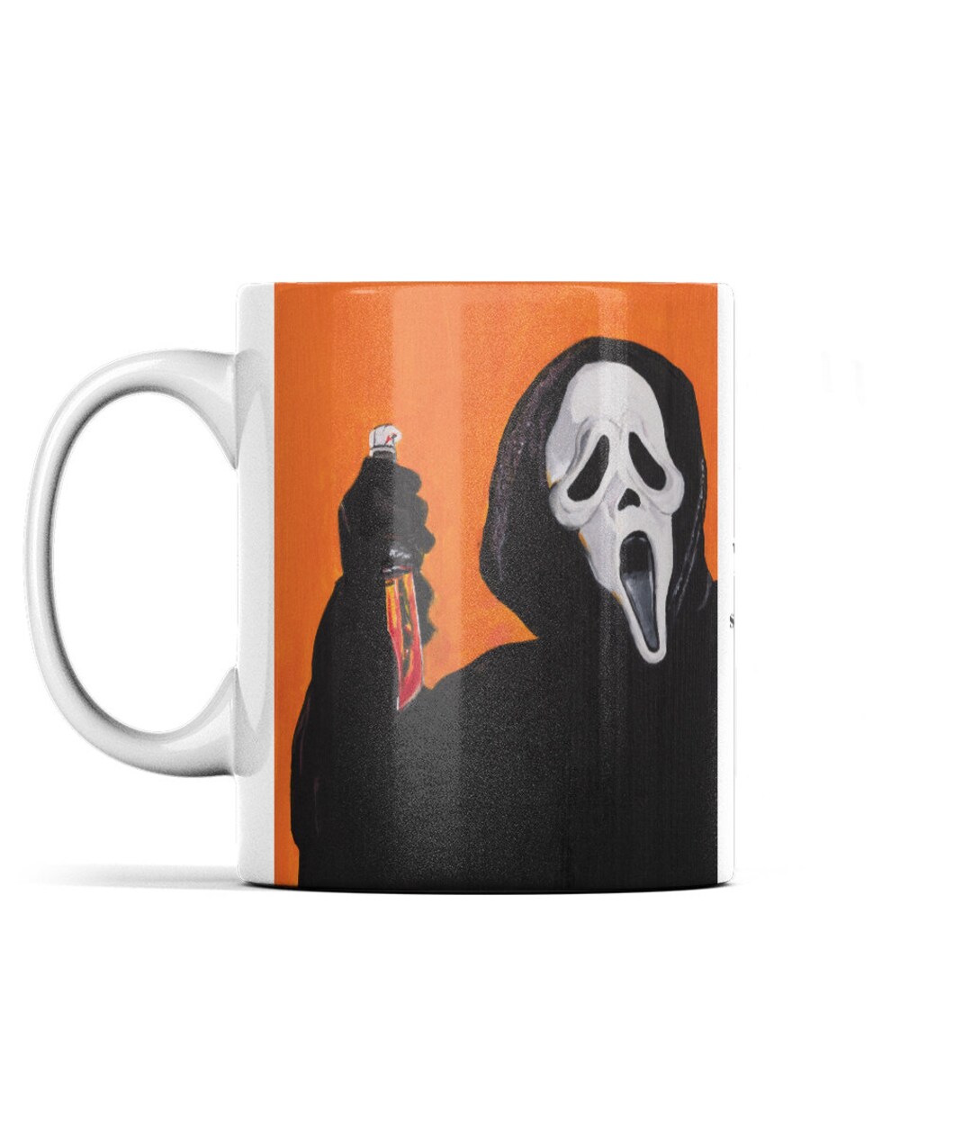 Scream Mug What's Your Favourite Scary Movie Ghostface Halloween Mug - Etsy