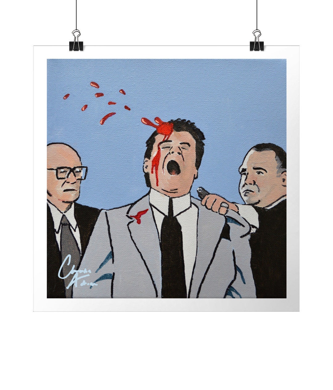 Goodfellas, Tommy Art Print 'whacked' - Etsy