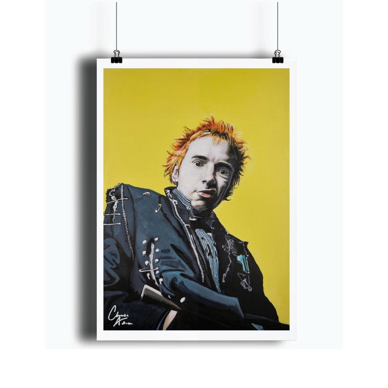 Johnny Rotten - Etsy