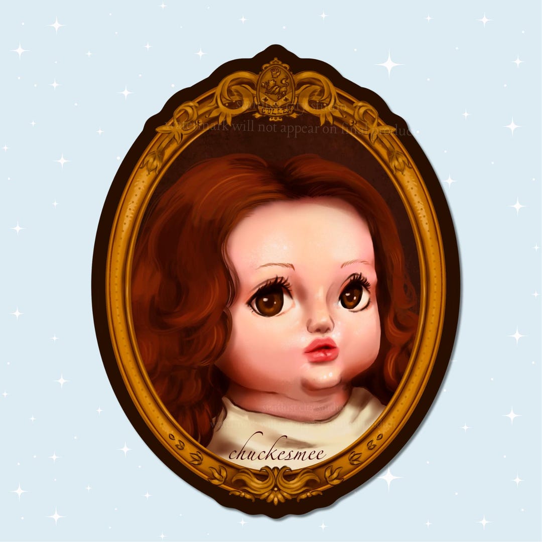 Chuckesmee – Handmade Glossy Vinyl Sticker – Waterproof - for Water ...