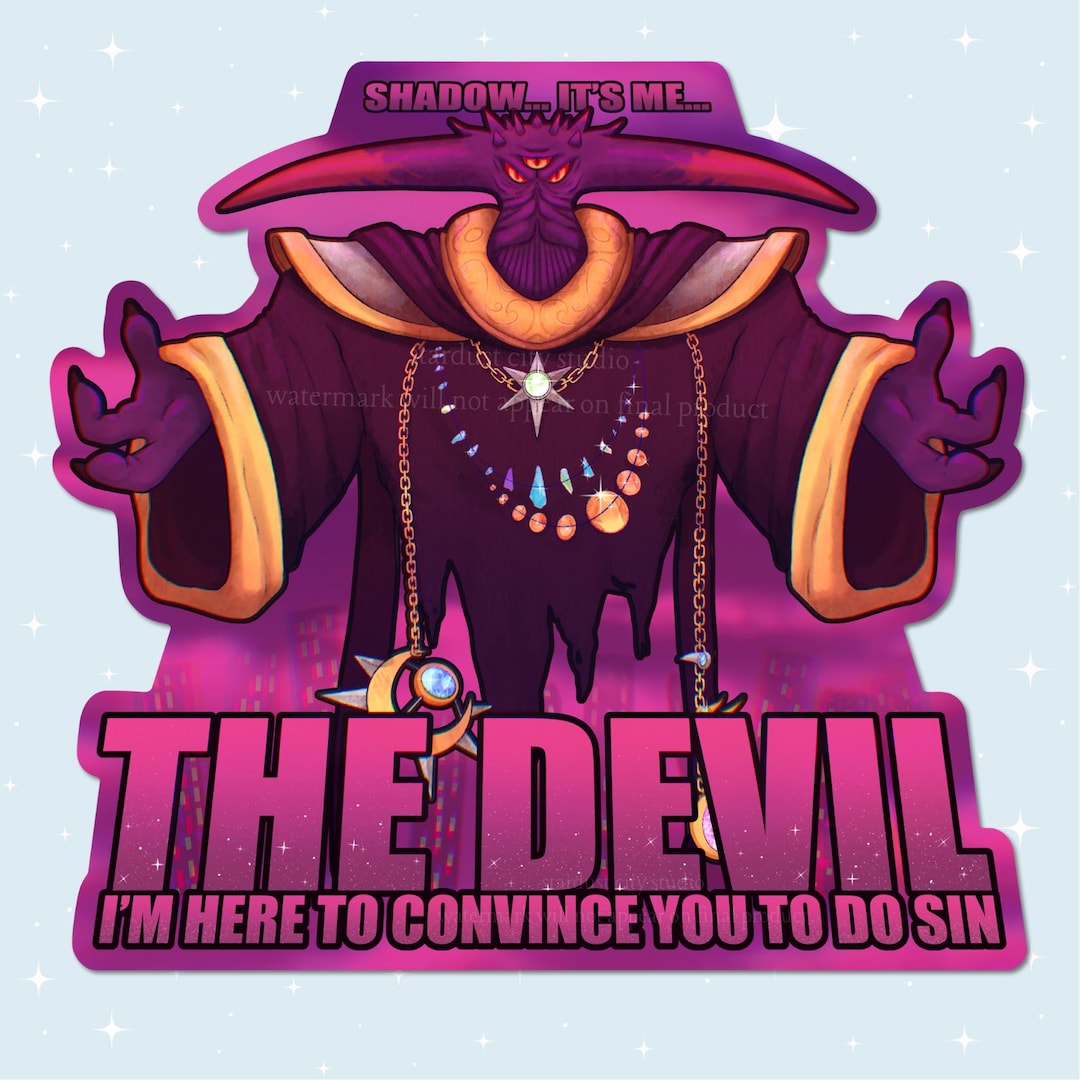 Hey Shadow It's Me the Devil – Snapcube Sonic Fan Dub Meme - Handmade ...