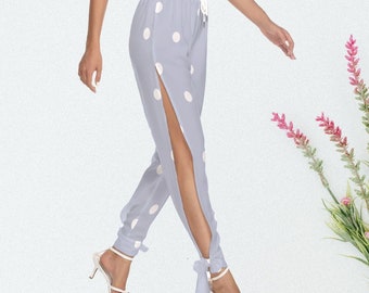 Side Slit Pants - Etsy