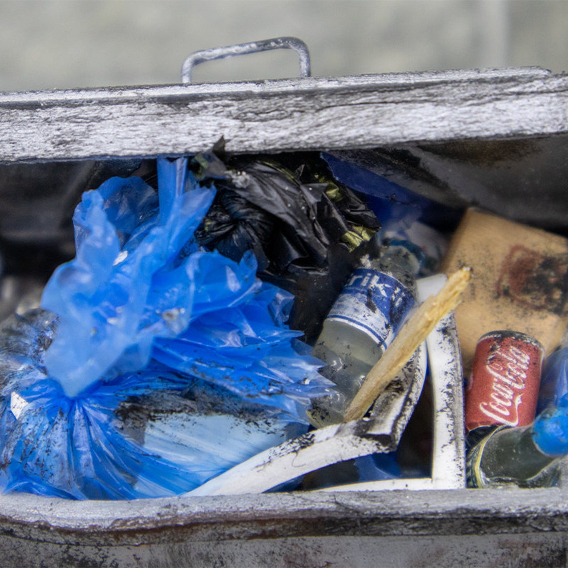 Miniature Trash Can - Etsy