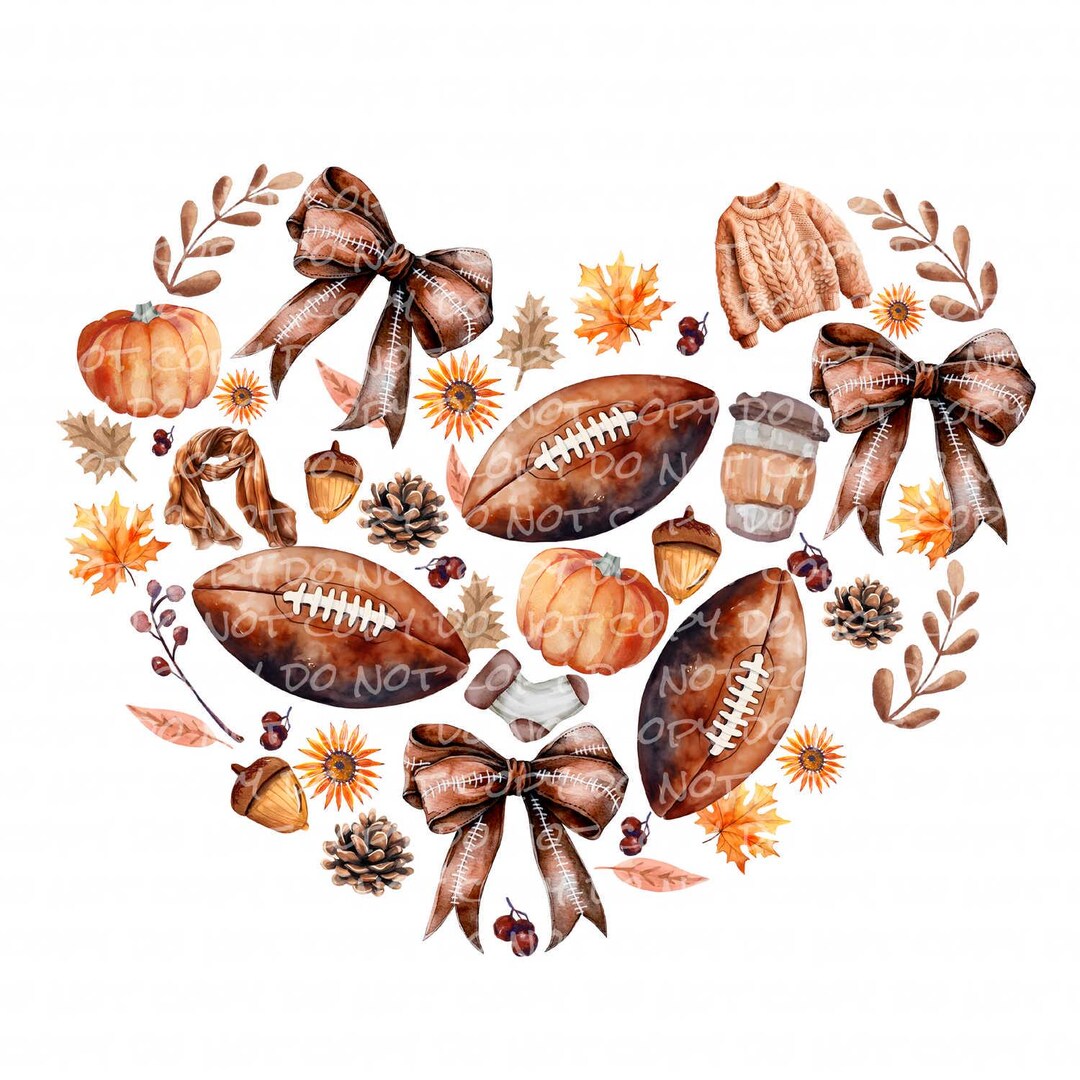 Fall Heart | DTF Ready to Press or Sublimation Transfer - Etsy