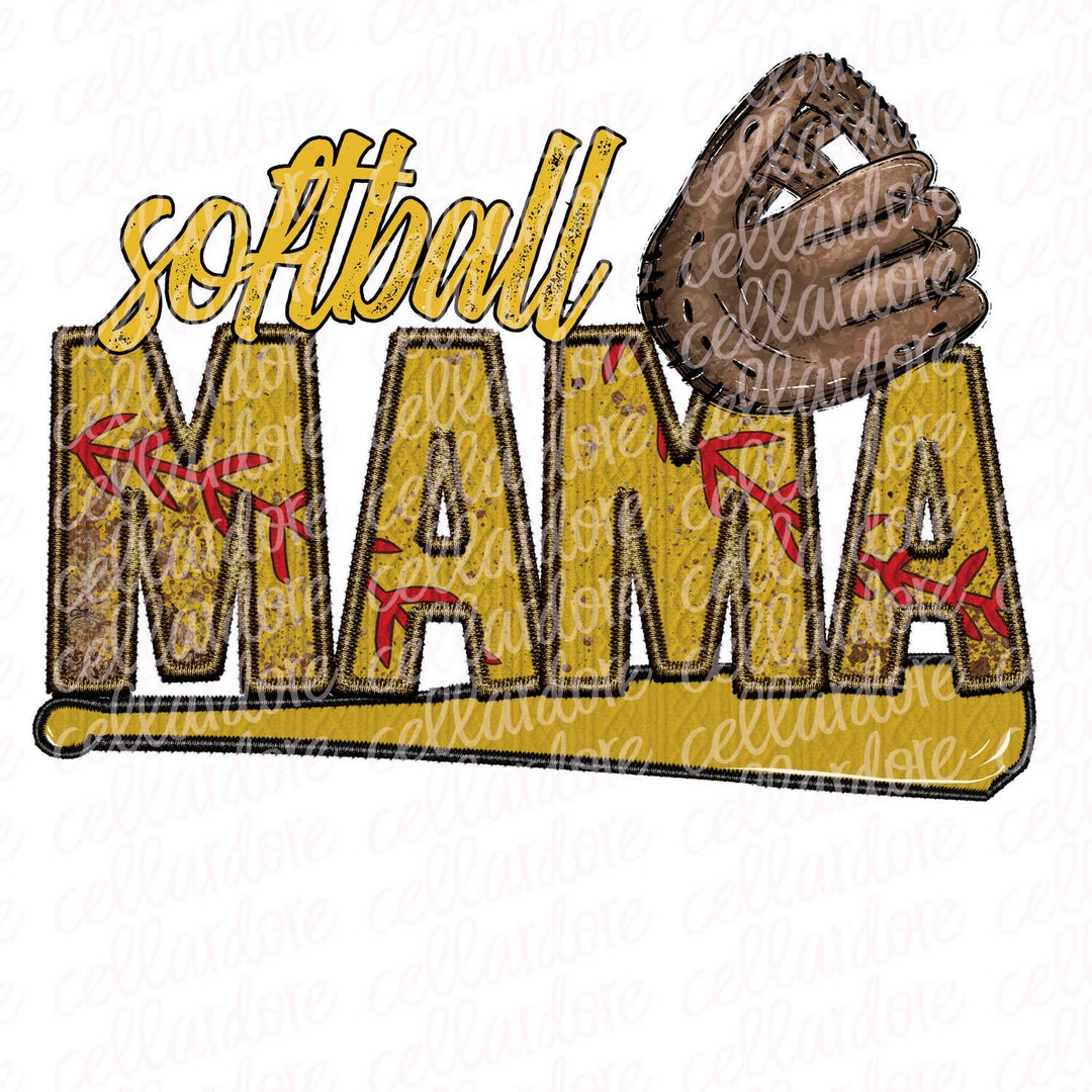Softball Mama DTF Ready to Press Transfer or Sublimation Transfer - Etsy