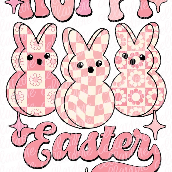 Easter Truck With Bunny and Carrots Ready to Press Transfers Direct to Film Transfers ...