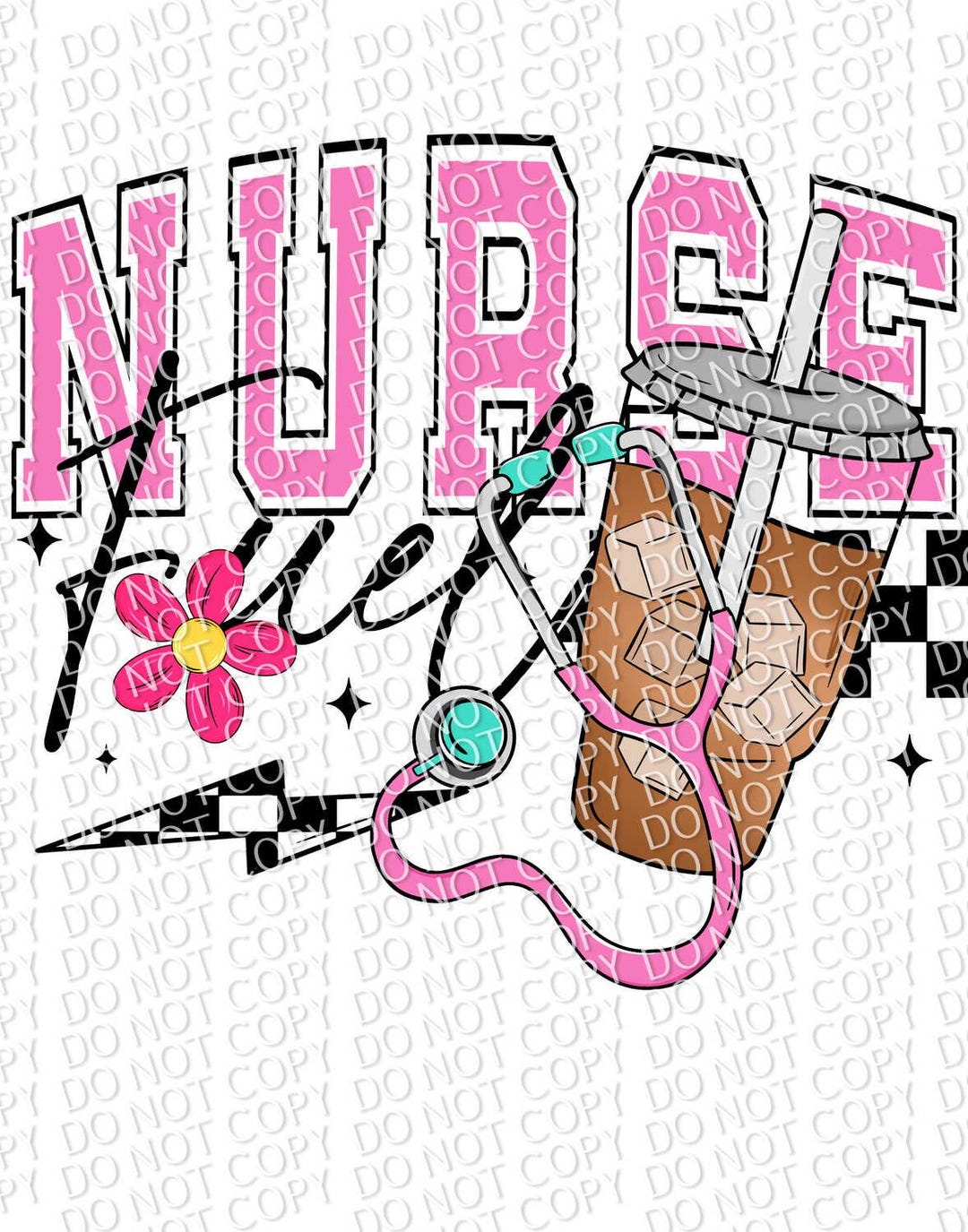 Nurse Fuel Coffee | DTF Ready to Press or Sublimation Transfer - Etsy