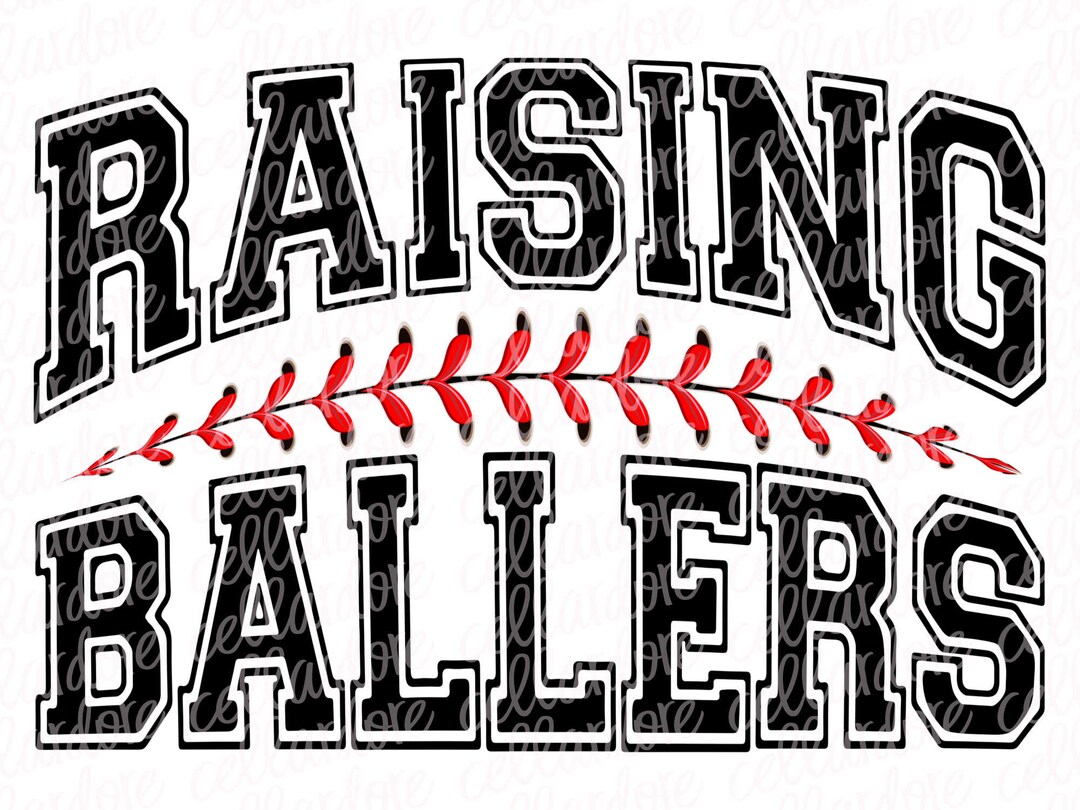 Raising Ballers Ready to Press or Sublimation Transfer - Etsy
