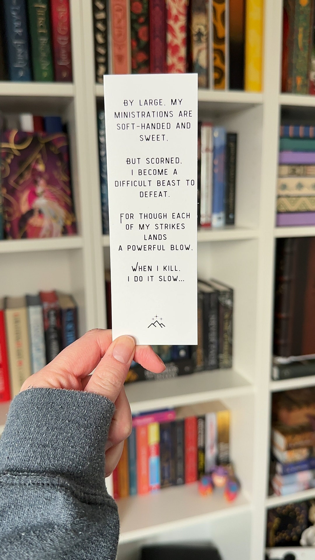 ACOTAR Quote Bookmark Amarantha's Riddle A Court of Thorns & Roses - Etsy