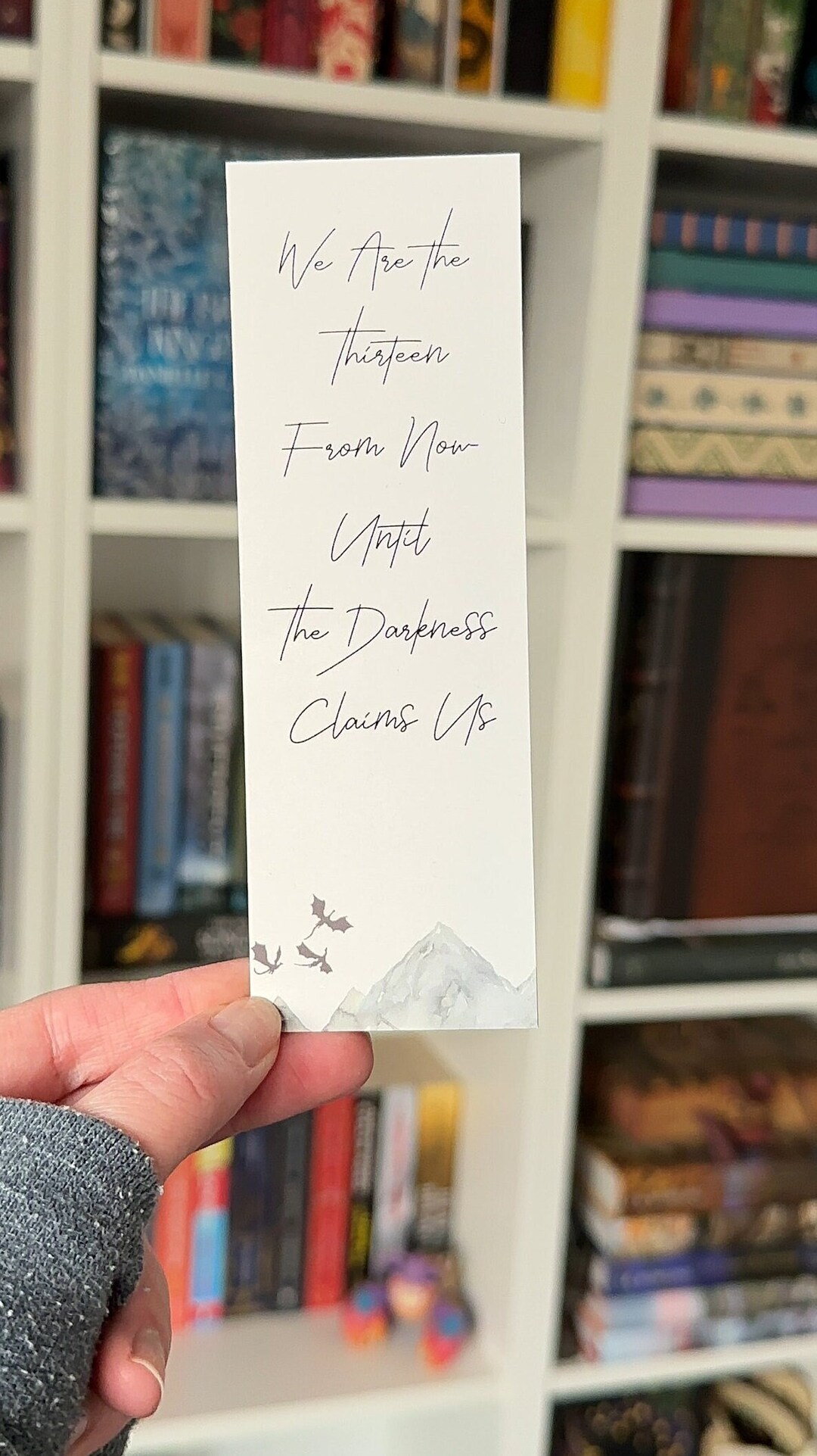 Throne of Glass Quote Bookmark We Are the Thirteen Manon Blackbeak - Etsy