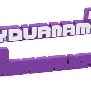 Custom Twitch Name Plate Desk Stand - Ideal Christmas Gift for Twitch ...