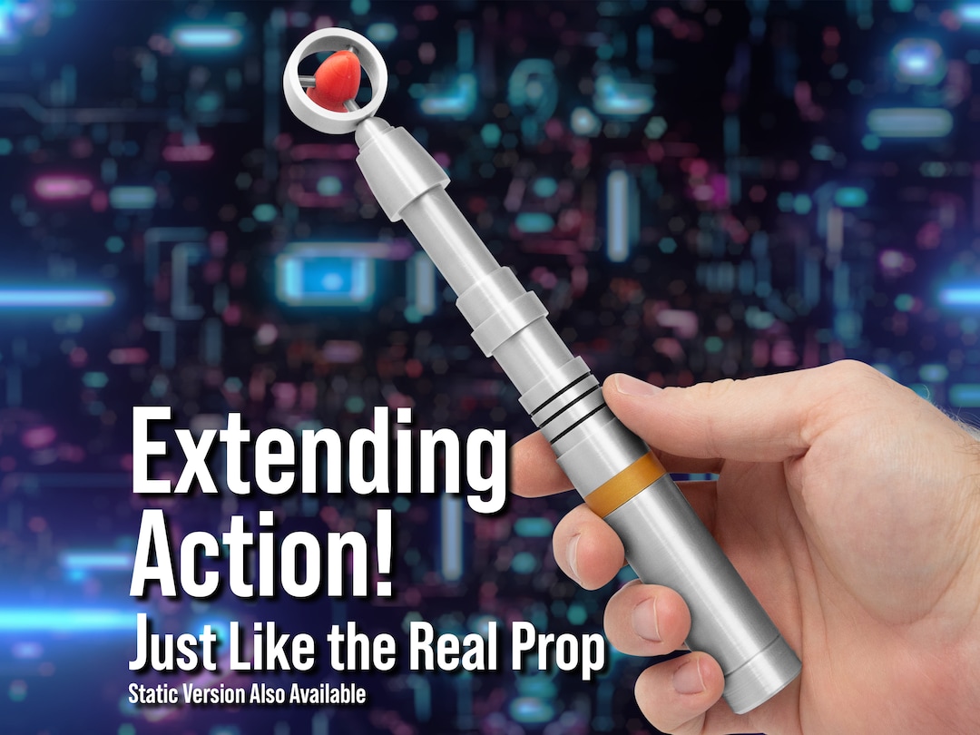 Doctor Who 7th & 8th Doctor's Inspired Sonic Screwdriver Replica ...