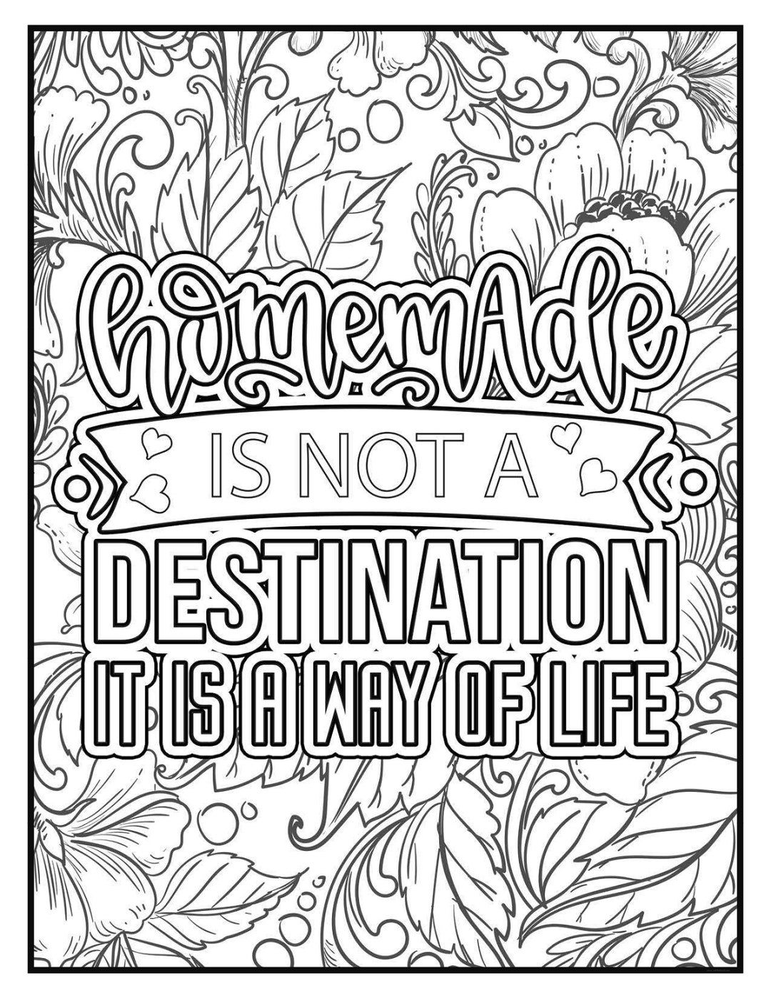 150 Mandala Motivational Quotes Coloring Pages - Etsy