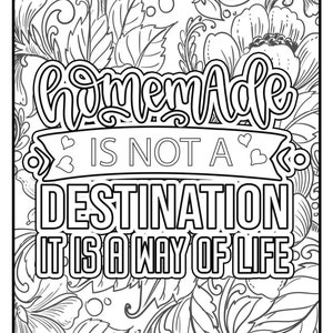 150 Mandala Motivational Quotes Coloring Pages - Etsy