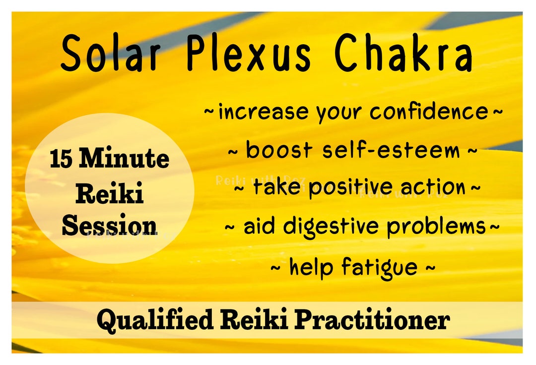 Solar Plexus Chakra Balancing Reiki Treatment - Distance Reiki Healing ...