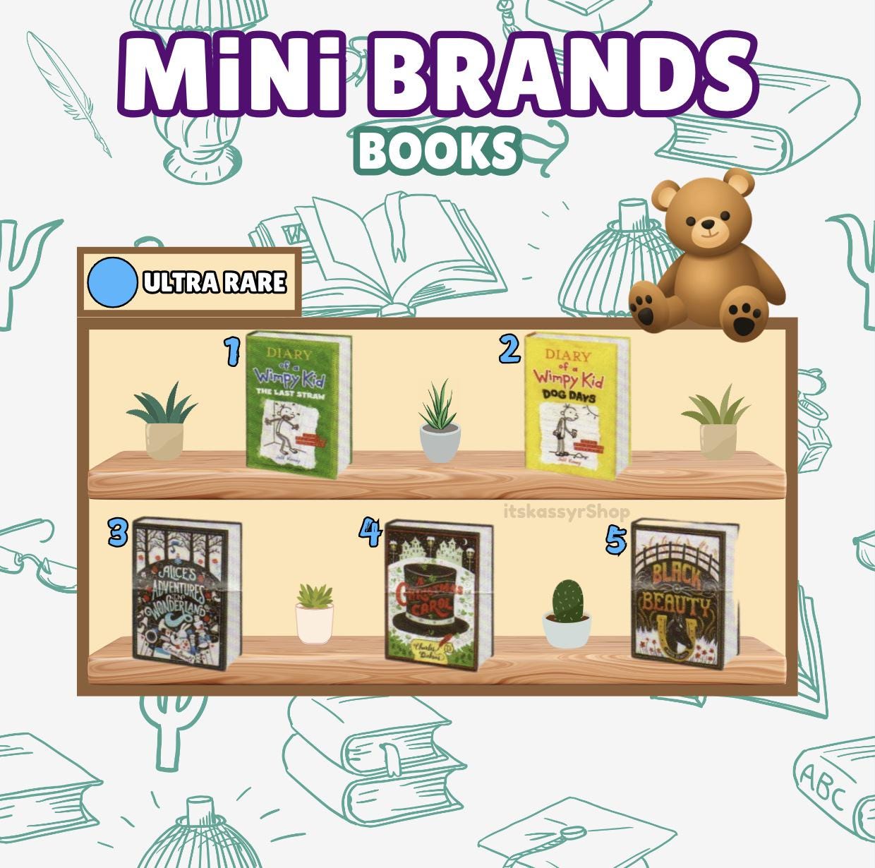 Mini Brands Books - Etsy