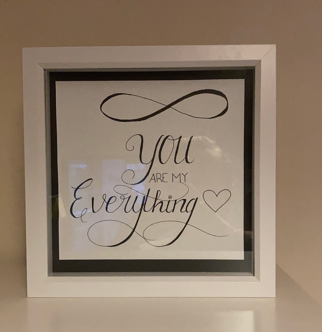 Personalised Hand Written Frames - Etsy