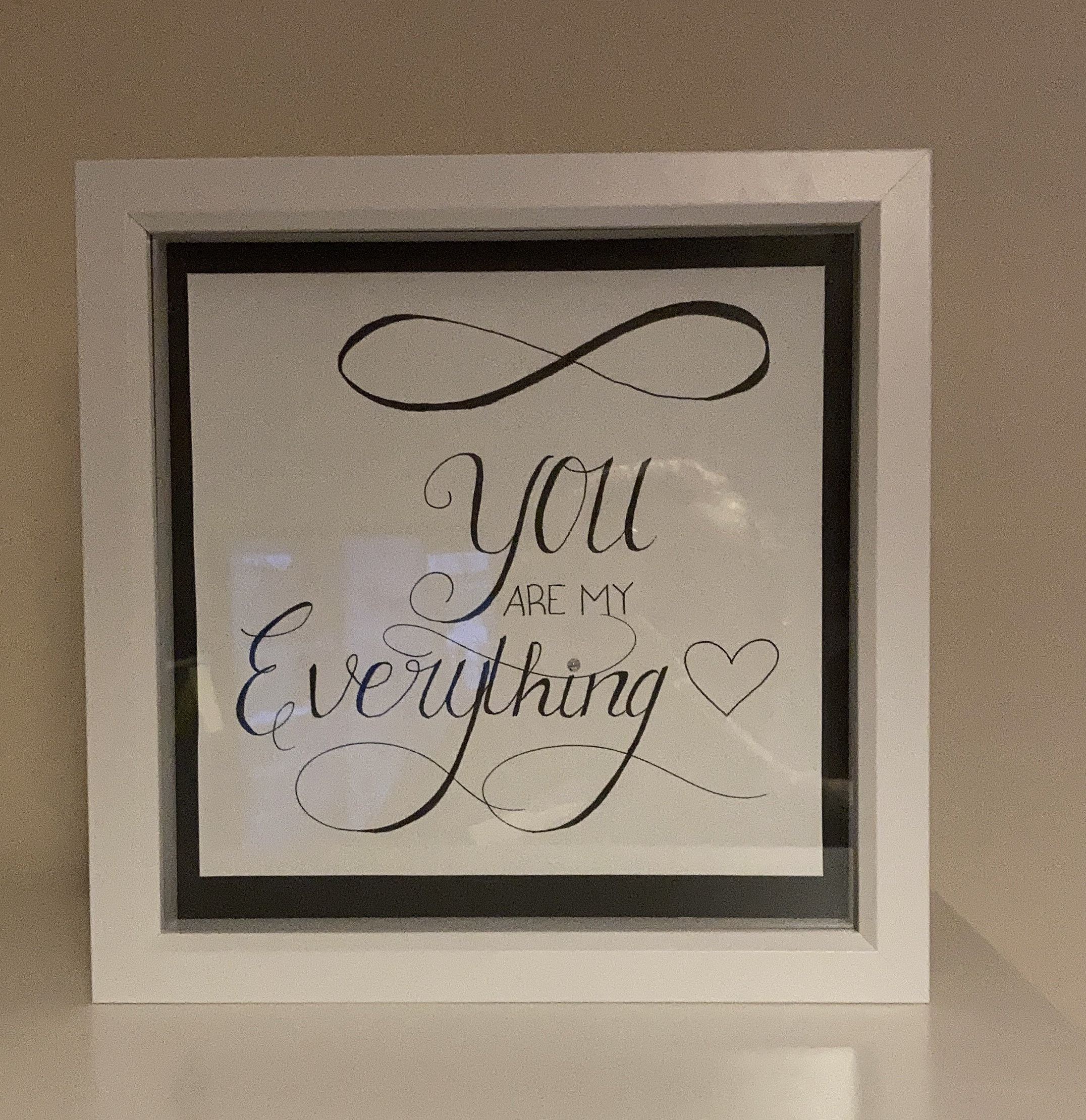 Personalised Hand Written Frames - Etsy