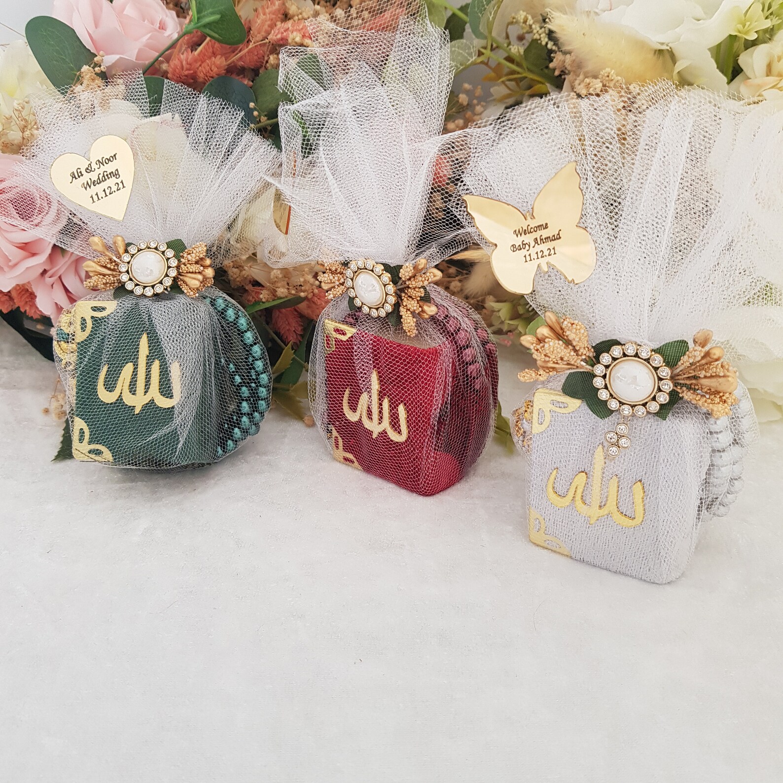 Luxury Custom Mini Quran Favor Arabic Quran Nikkah Islamic - Etsy