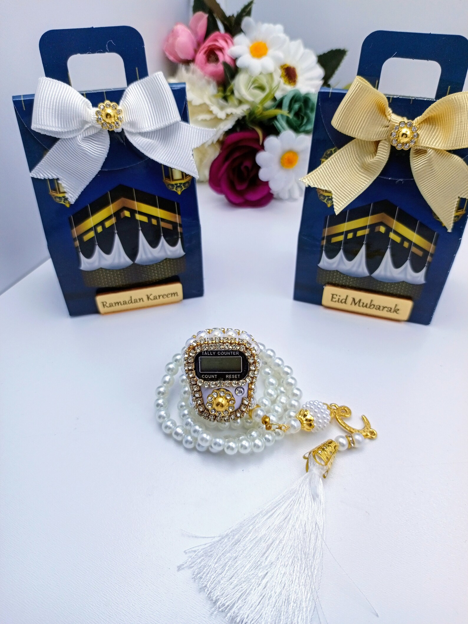 Ramadan Gift, Digital Tasbih, Prayer Beads Crystal, Finger Counter ...