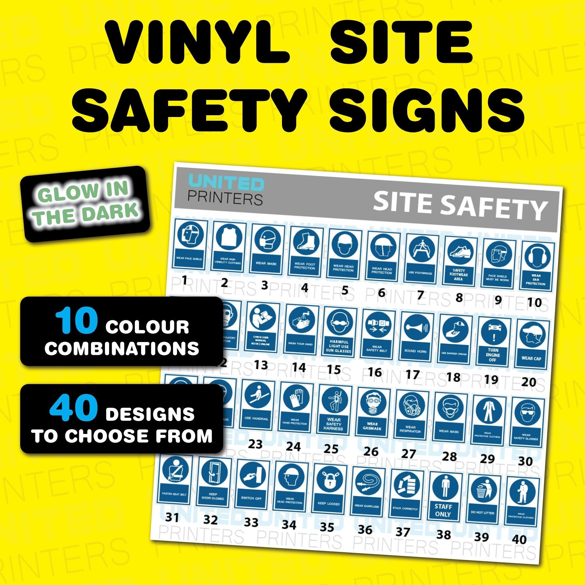 British Safety Signs - Etsy UK