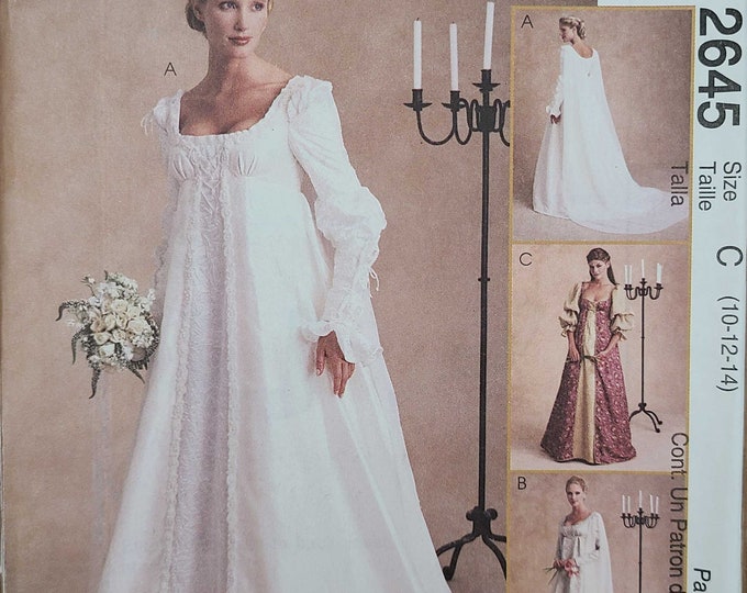 Mccall's Sewing Pattern 2645, Misses' Bridal Gowns, Alicyn Exclusives ...