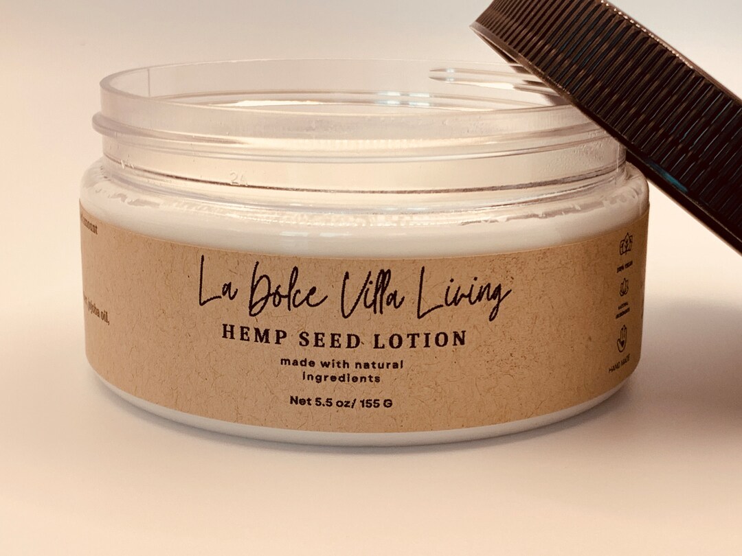 Hemp Body Lotion Non Greasy Natural Moisturizer | Organic Skin Care ...