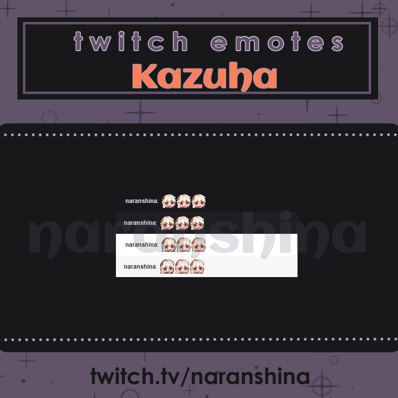 Genshin Impact Kazuha Think Emote P2U - Etsy Canada