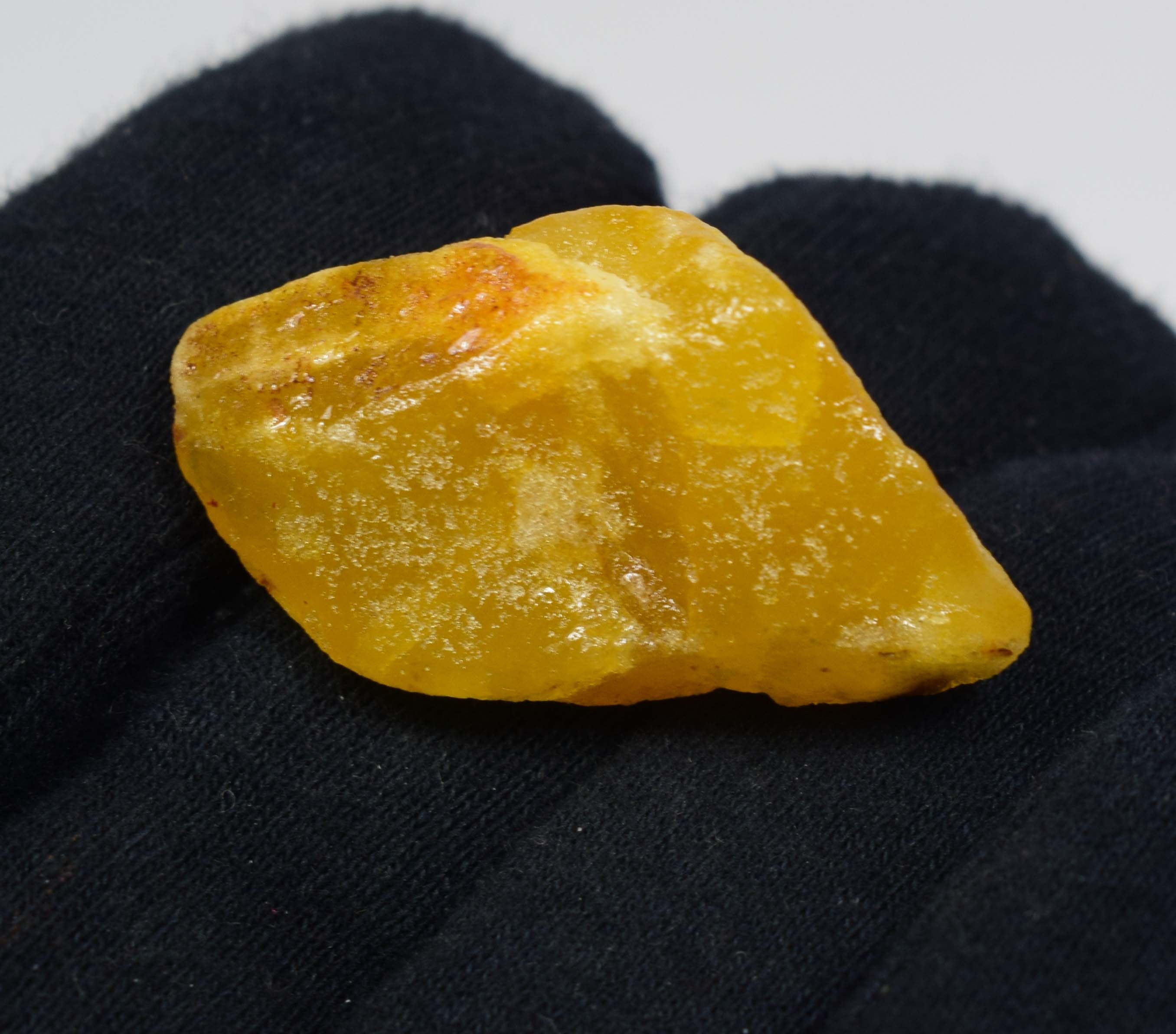 Uncut Yellow Sapphire