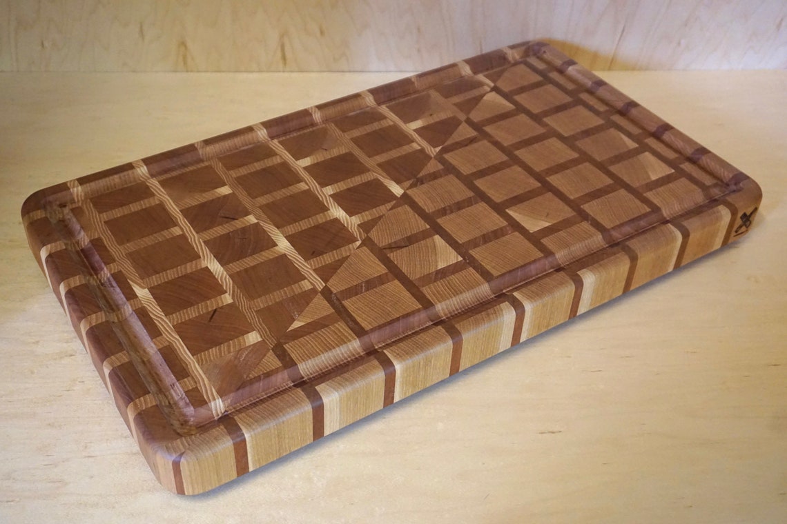Split-brick End Grain Cutting Board - Etsy