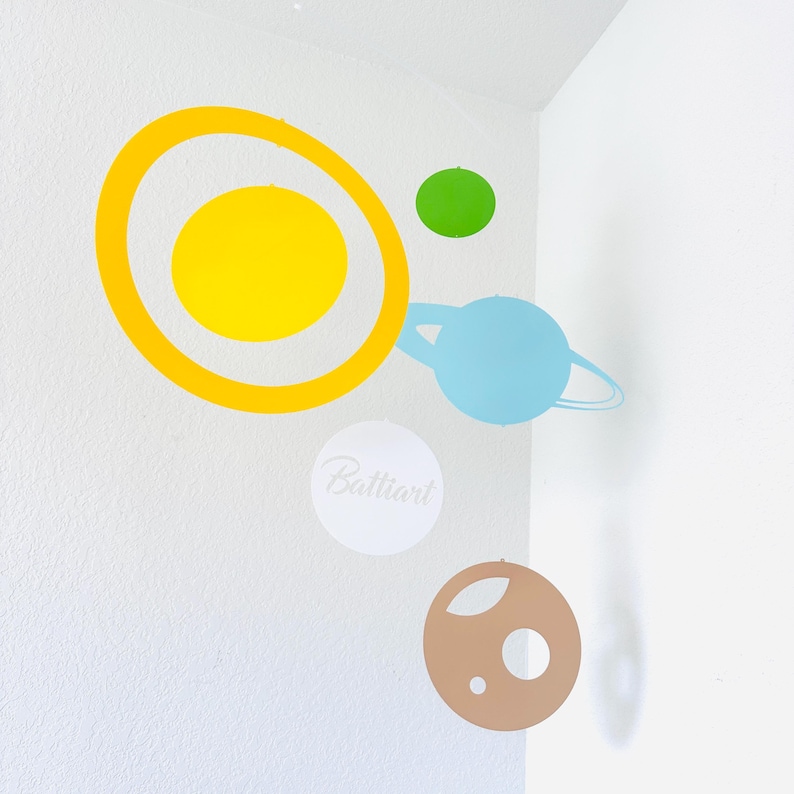 Solar System Hanging Mobile With Planets – Unique and Captivating ...