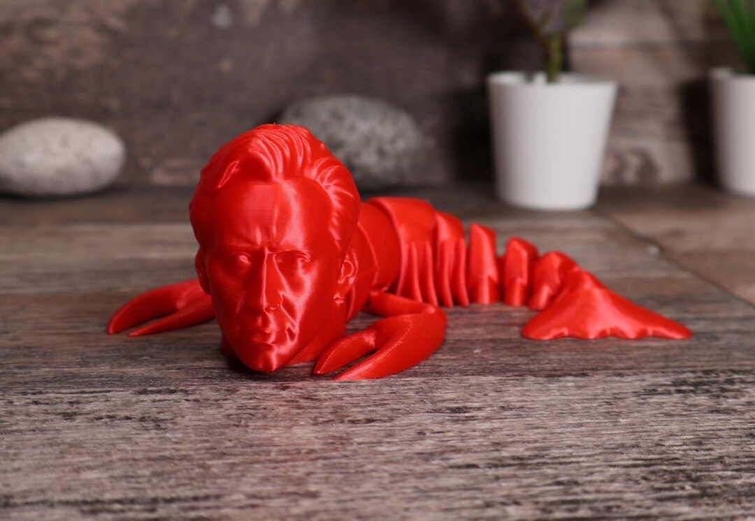 Nicolas Cage as the Lobstercage Nic Cage + Lobster 3D Printed - - Etsy