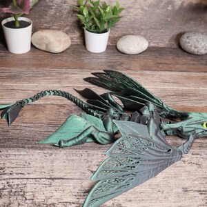 Colorful Articulated Avatar Banshees Ikran Figure With Glass Eye and ...