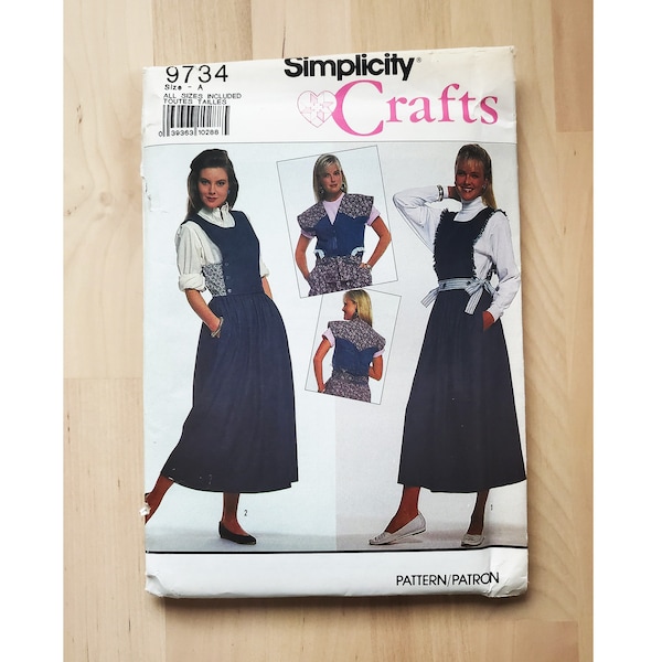 Apron Dress Pattern - Etsy