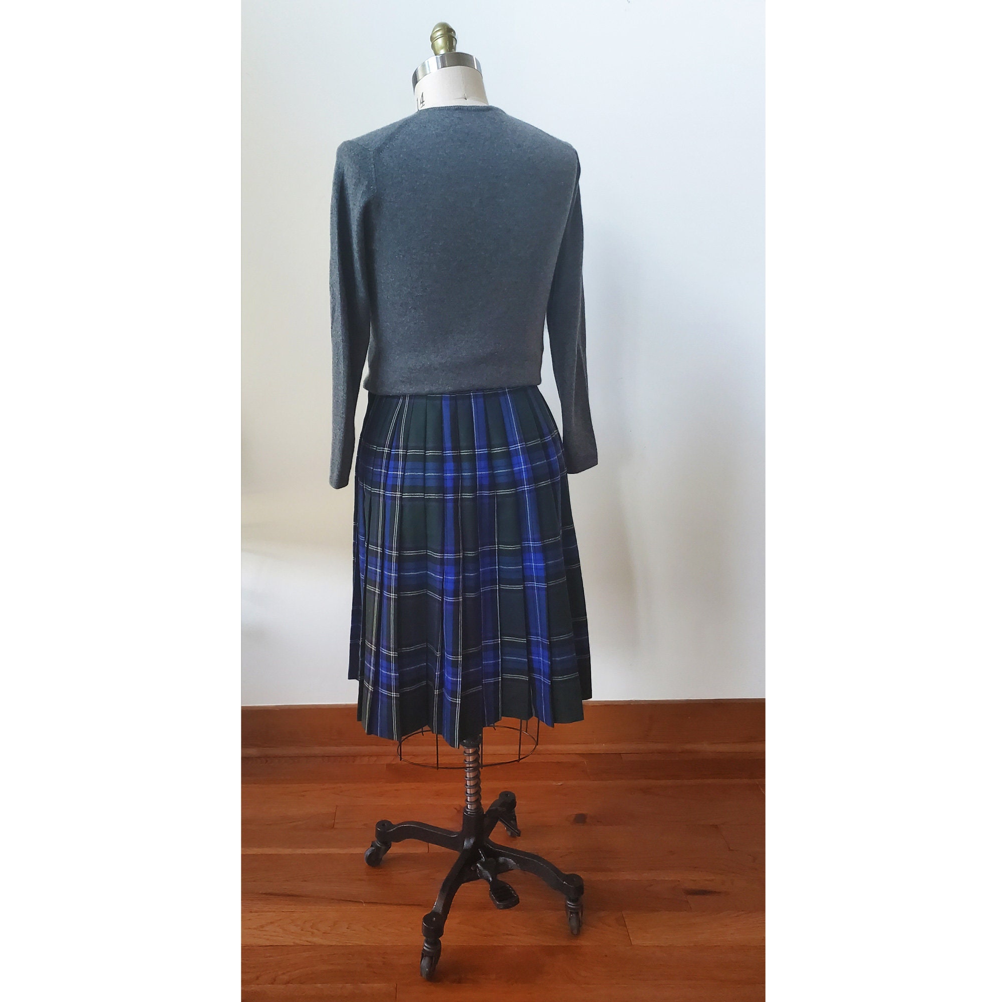 Vintage 90's Nygard Collection Hunter Green Violet Blue - Etsy