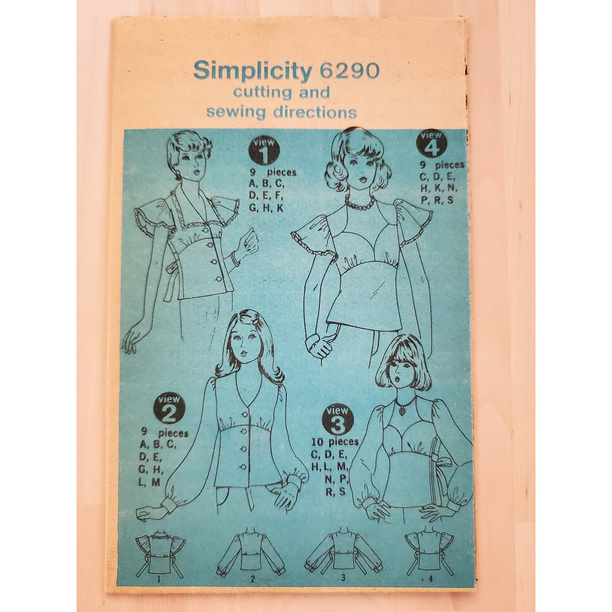 RARE Vintage 70's Simplicity 6290 Stevie Knicks Inspired Sweetheart ...