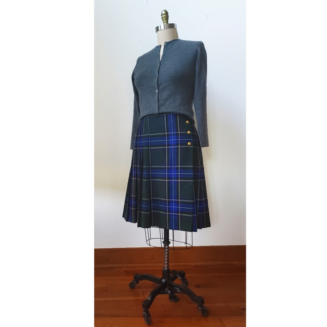 Vintage 90's Nygard Collection Hunter Green Violet Blue - Etsy