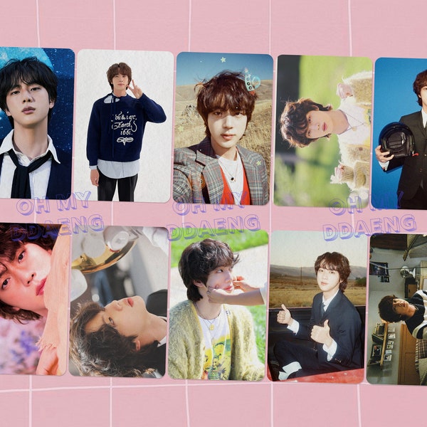 Astronaut Jin Photocards - Etsy Singapore