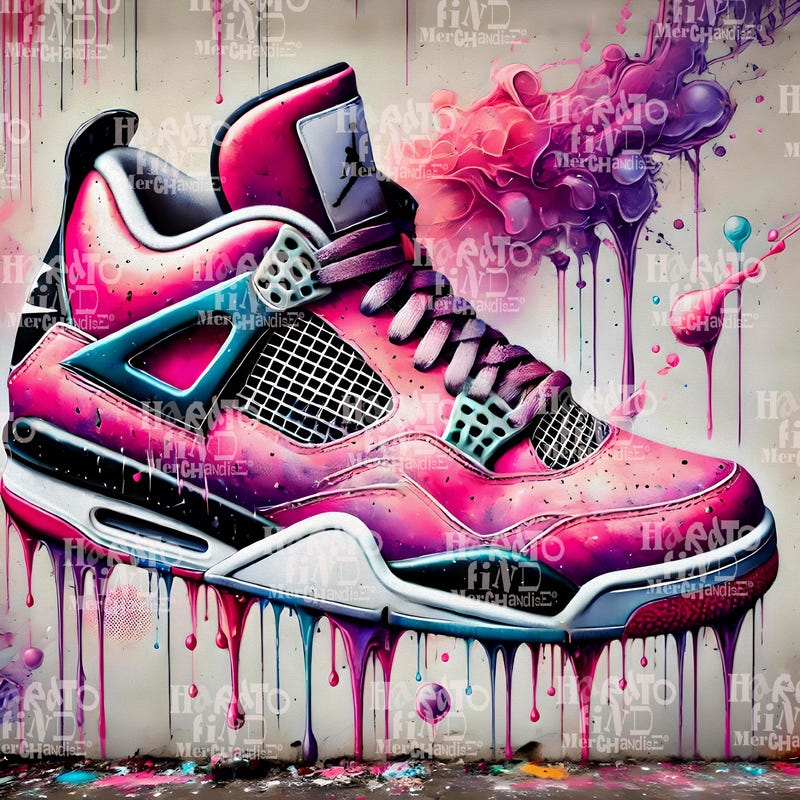 Graffiti Shoes - Etsy