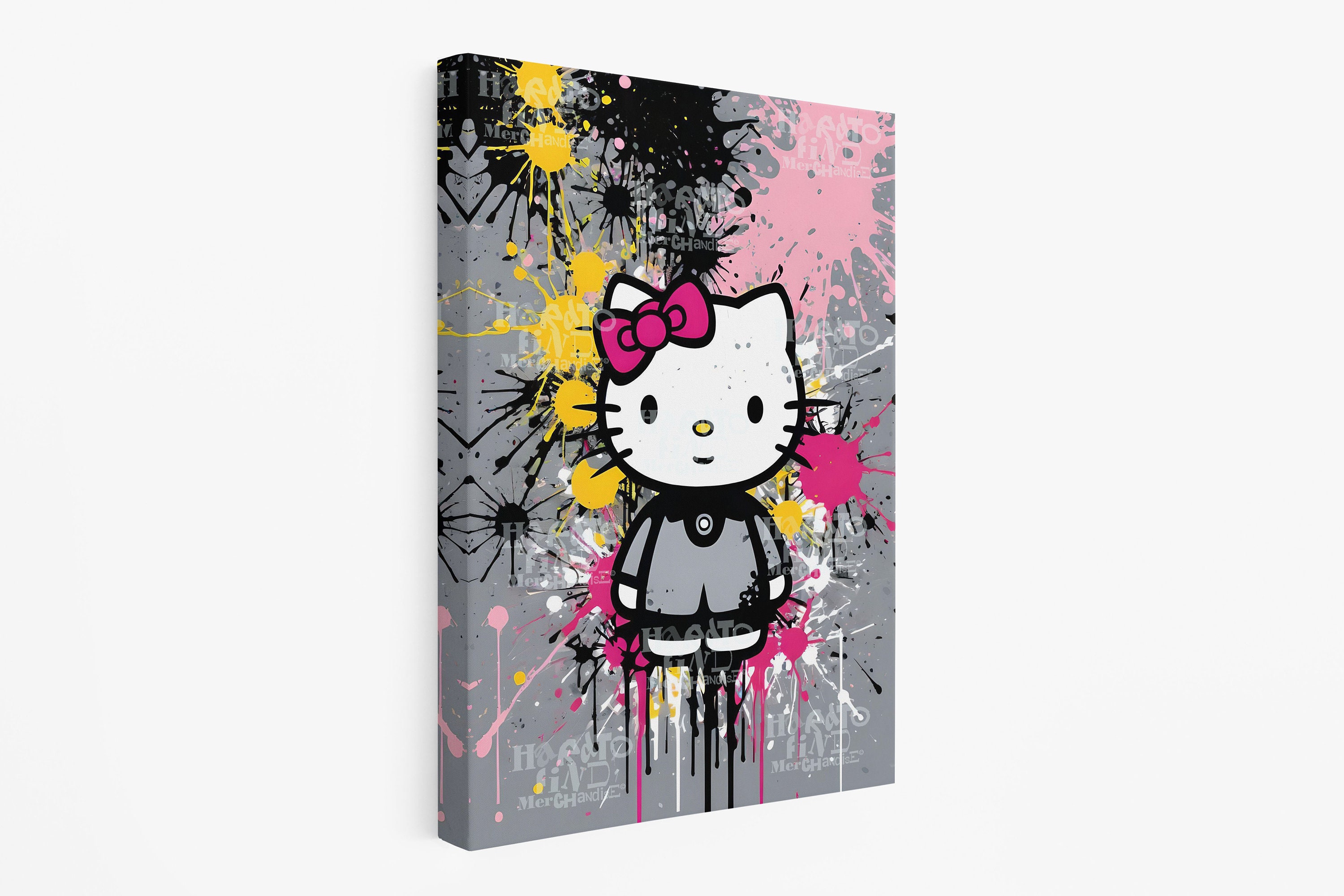 Cute Kitty Cat Series 4 Crazy Poster Pop Art, Wall Art Print Download ...