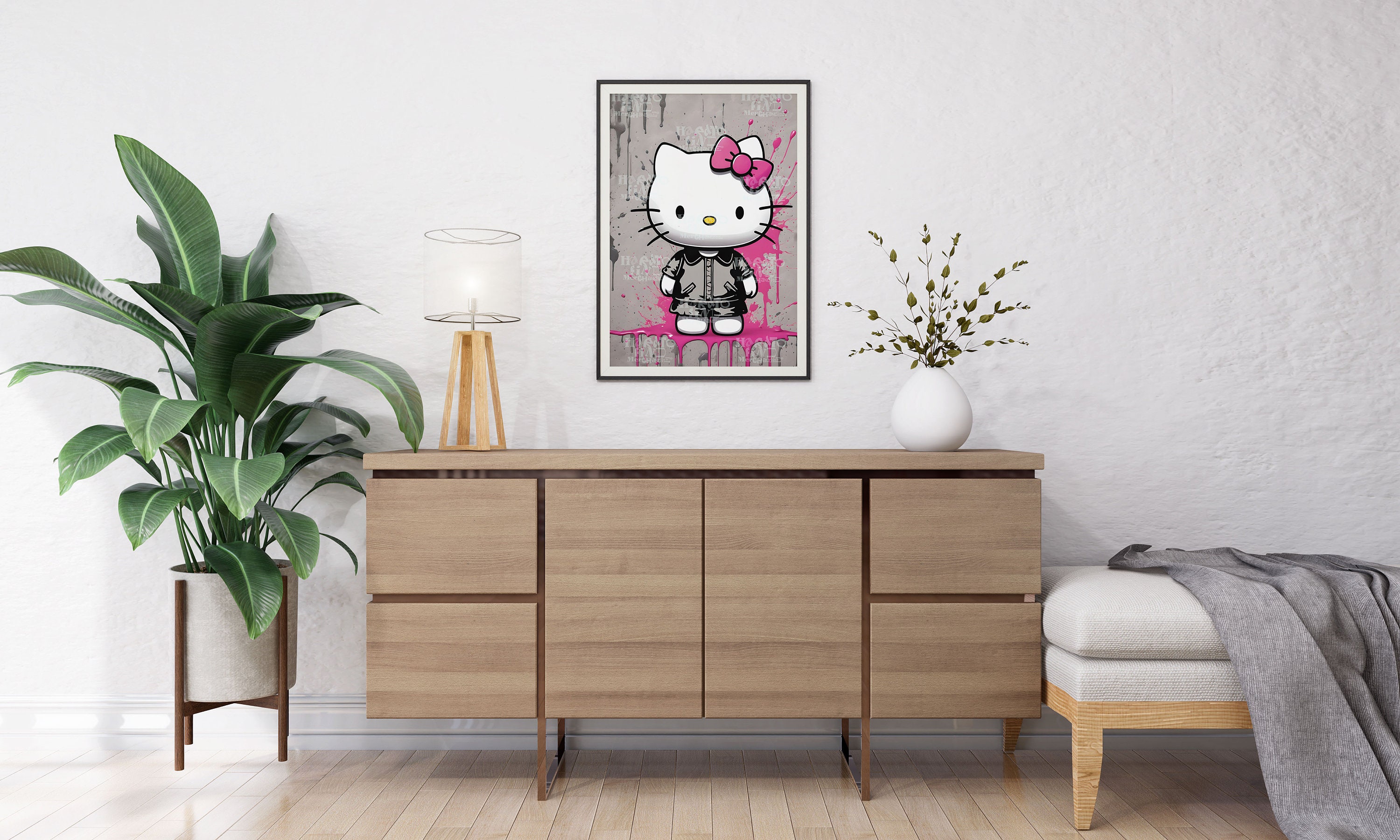 Series 2 Cute Kitty Cat Wall Art Poster Pop Art Home Decor - Etsy