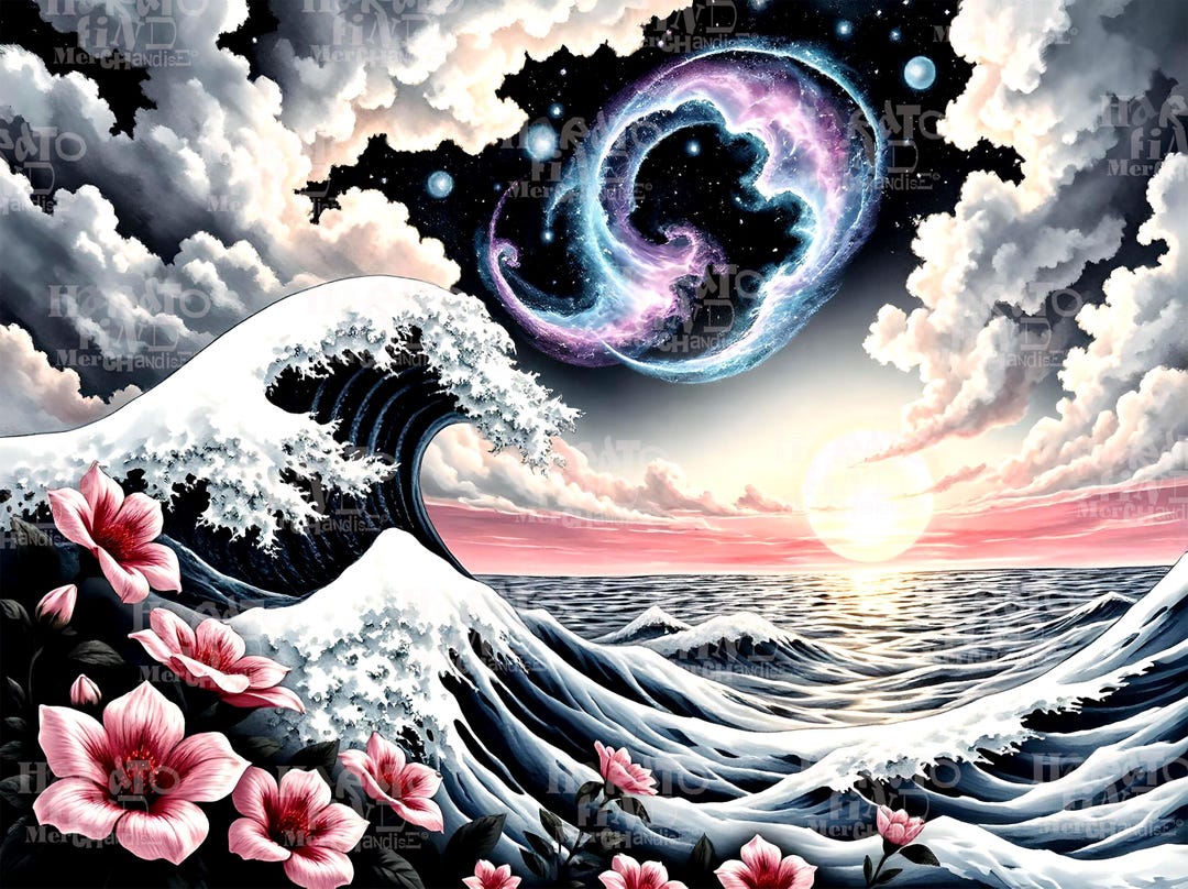 Imaginative Ocean Art Dramatic Seasacape Avant-garde Ocean Mystical ...