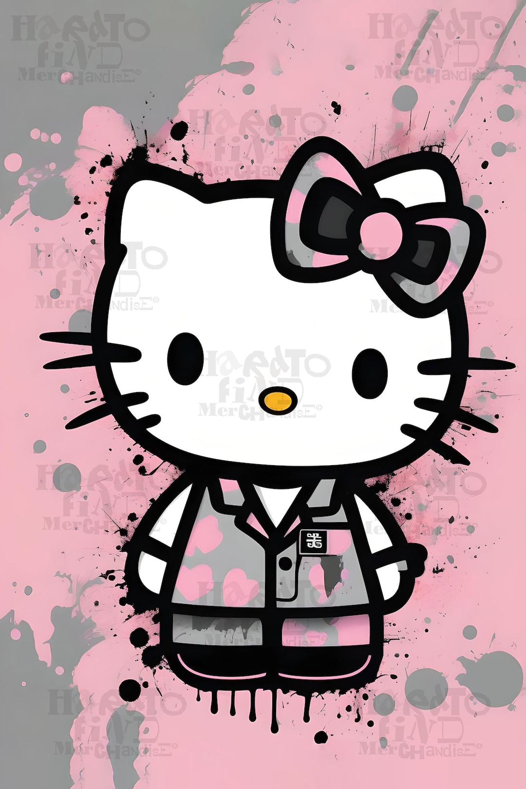 Cute Kitty Kat Wall Art, Bedroom Poster Art, Home Decor,series 1, Etsy ...