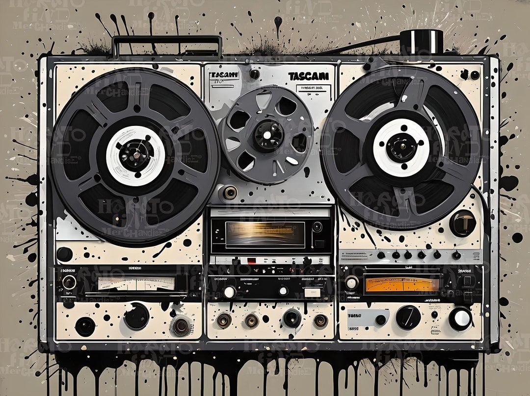 Tascam Abstract Reel to Reel Image,poster, Screensaver, Etsy Download ...