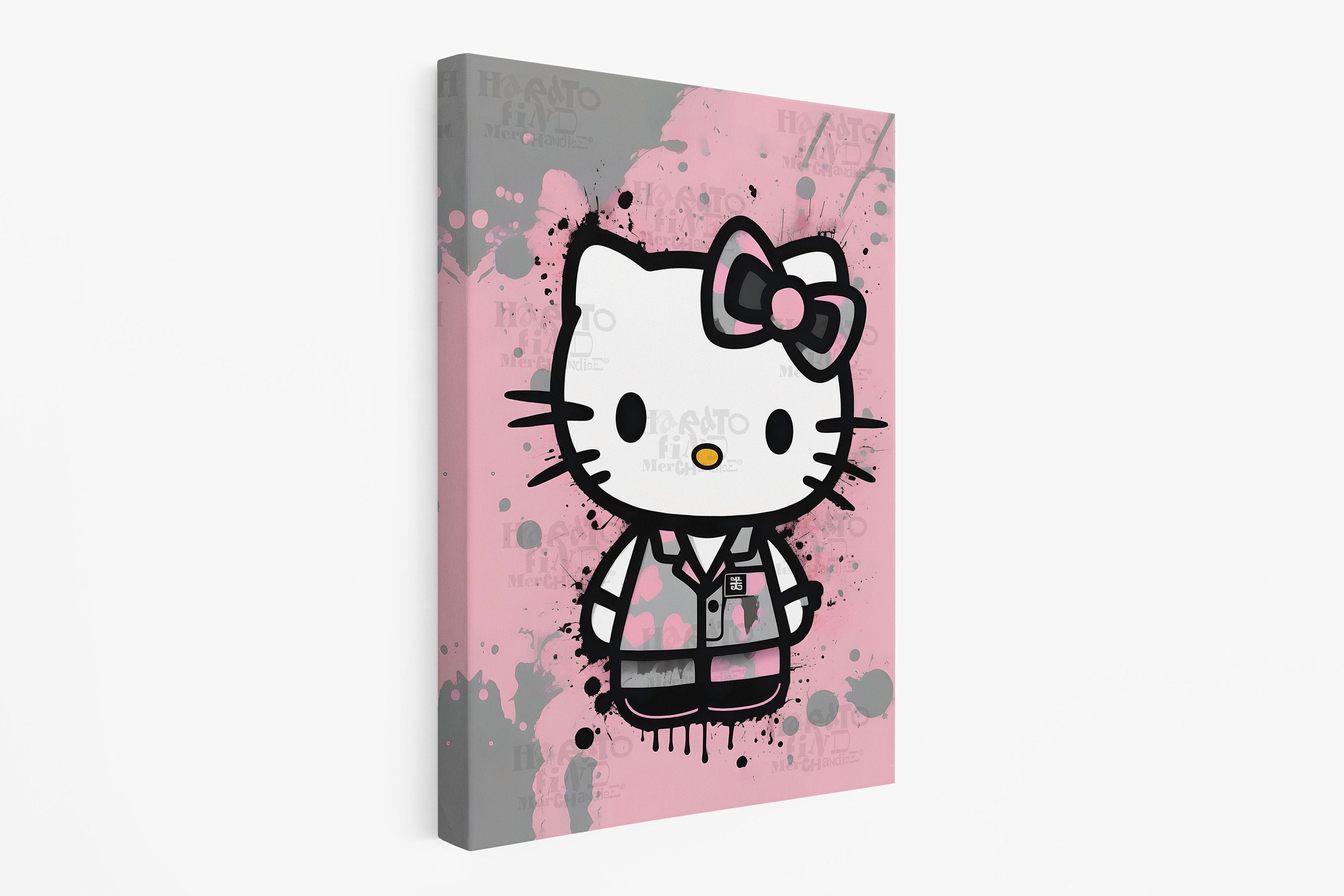 Cute Kitty Kat Wall Art, Bedroom Poster Art, Home Decor,series 1, Etsy ...